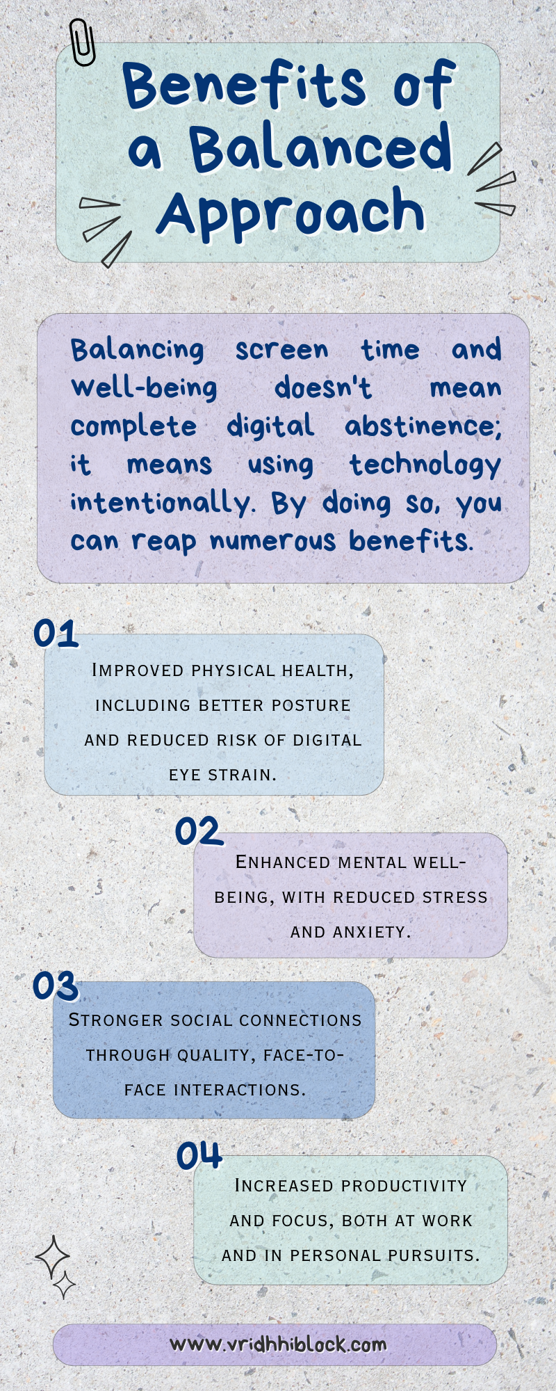 How to balance screen time